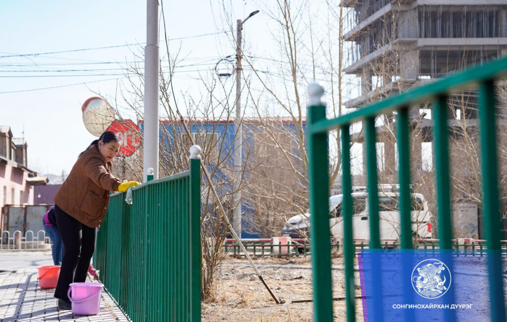 Бүх нийтийн их цэвэрлэгээгээр 39 мянган тонн хог хаягдал цэвэрлэжээ